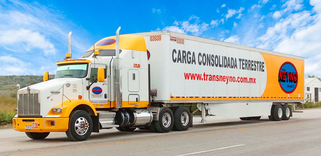 Fletes de Carga Consolidada LTL Intra Mex - TransNeyno